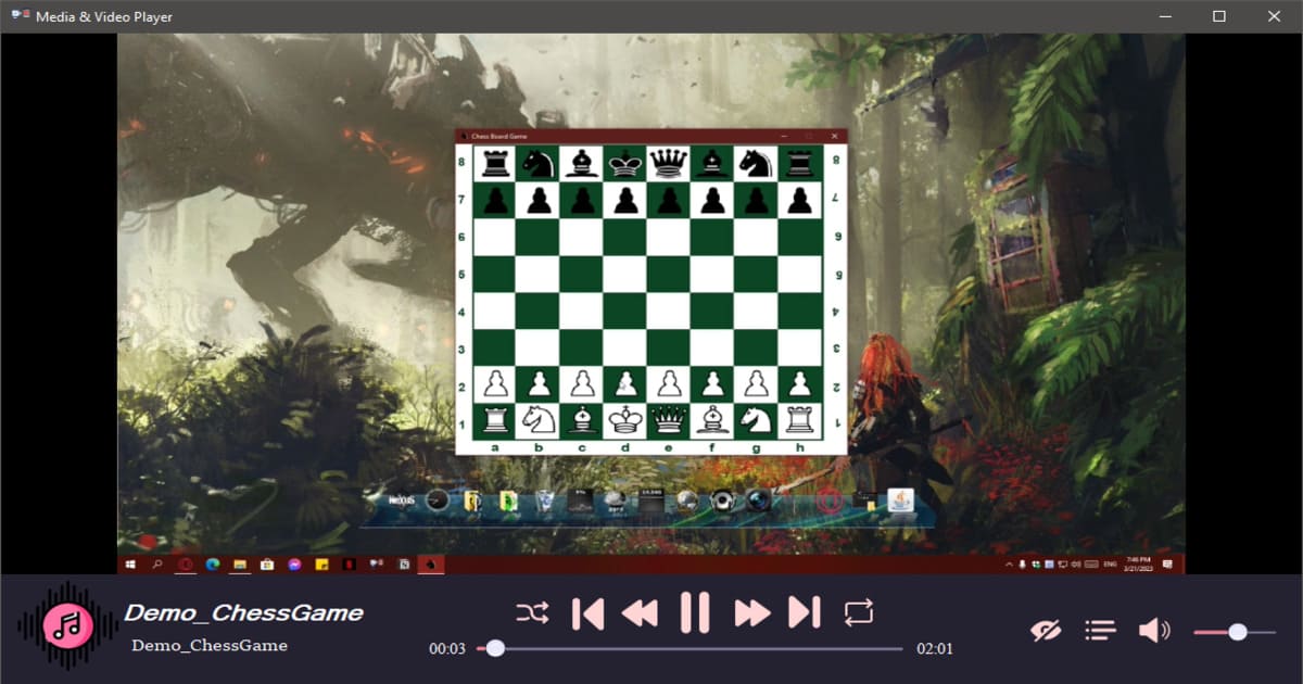 WinForms Media Player - Project Detail