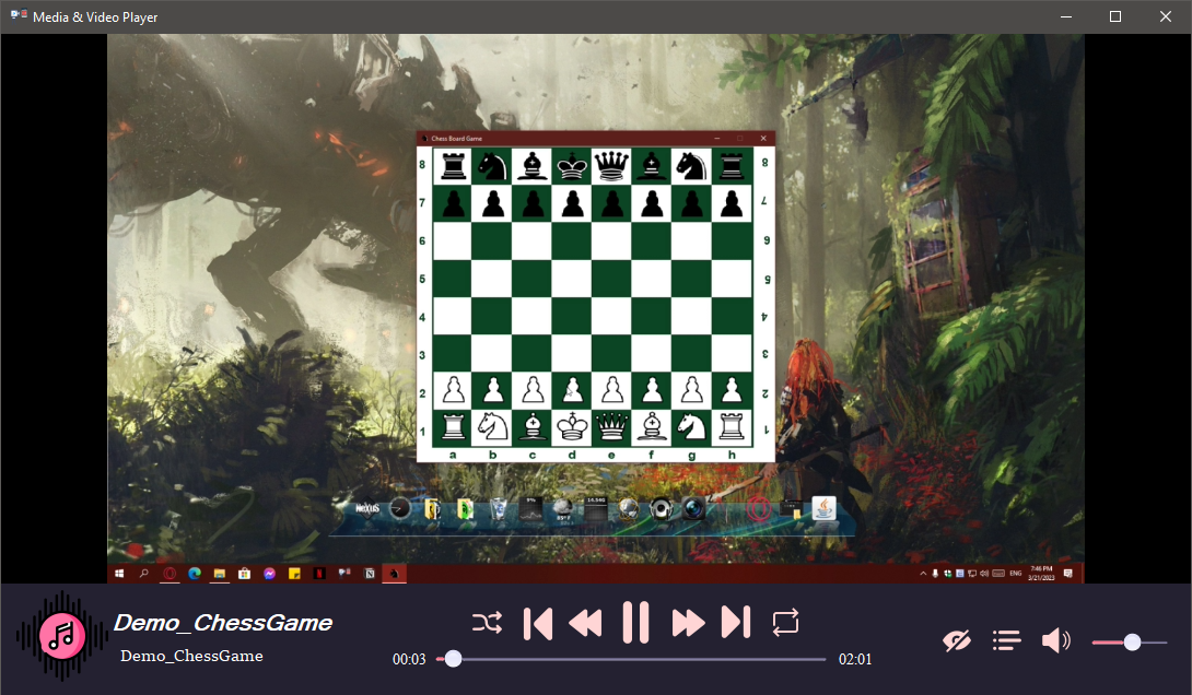 WinForms Media Player - Project Detail